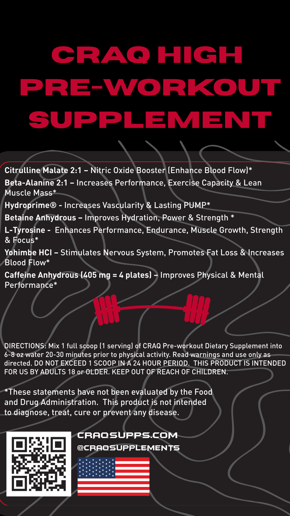 CRAQ Supplements